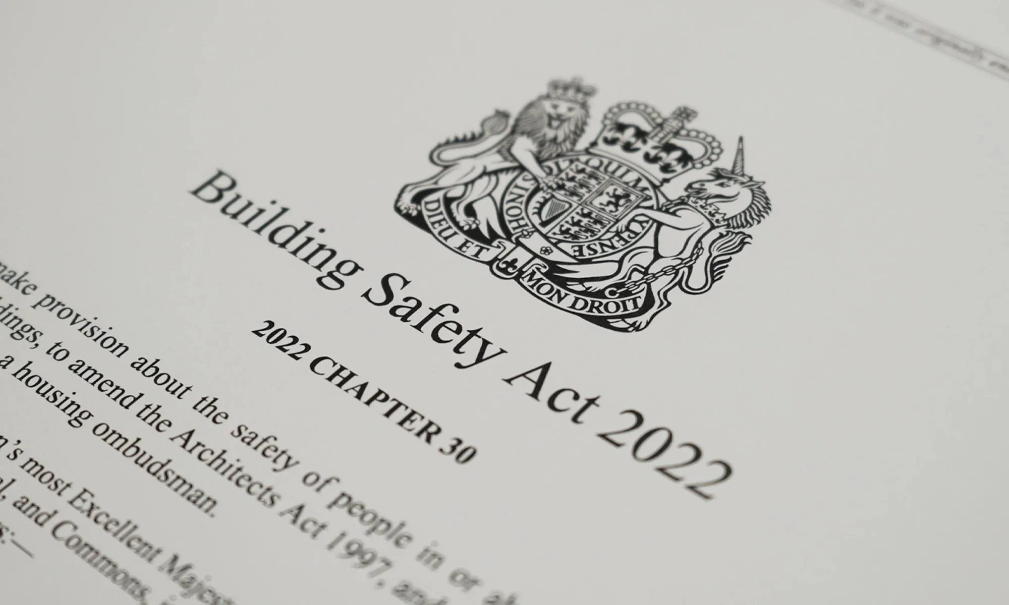 The Building Safety Act and the Principal Designer role. — Spicer Surveys
