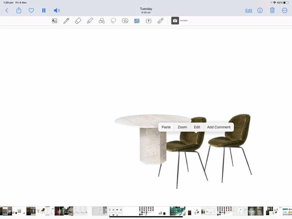 create a mood board using your iPad and apple pencil in 5 minutes ...