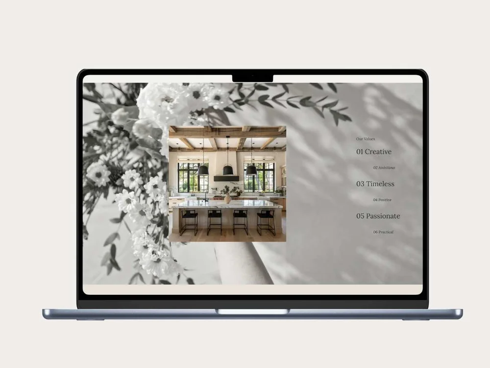 Modern Classic Template for Interior Designers — DESIGN INK CO ...