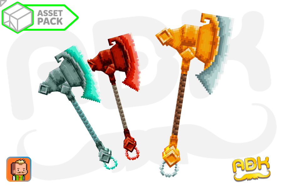Chainsaw Axes - 3D Animated Resourcepack — ArtsByKev Official Website
