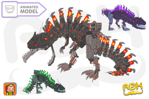 Giant Sand Wyrm - Boss Model — ArtsByKev Official Website