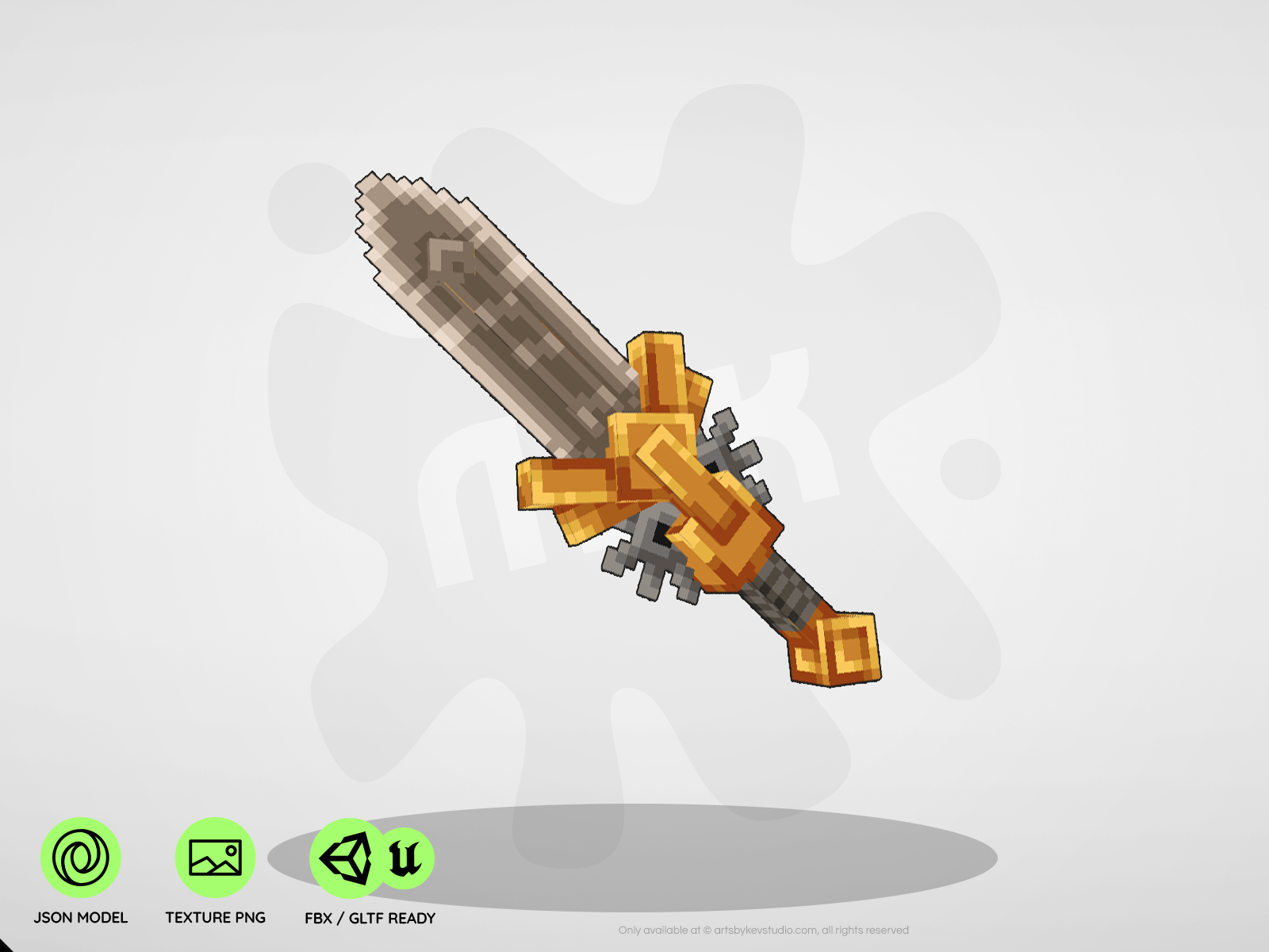 Bone Knight Weapons Pack — ArtsByKev Official Website