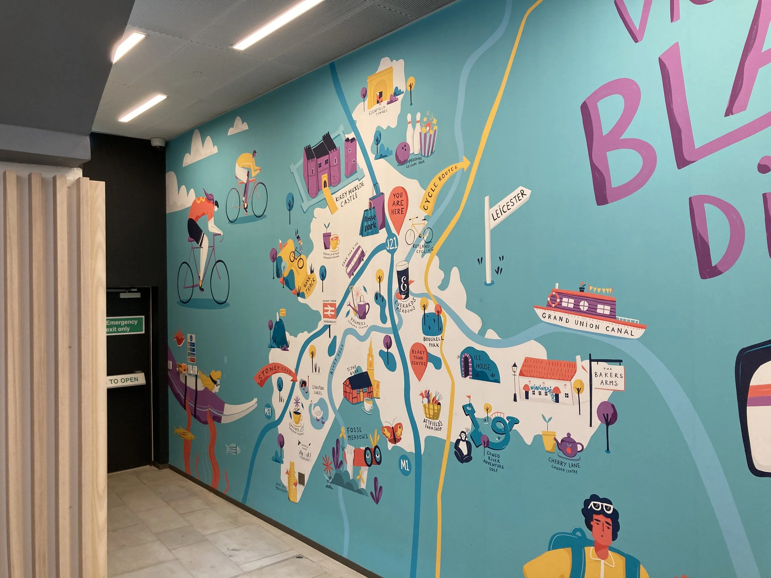 Blaby District Council Map and Animation — Pickle Illustration