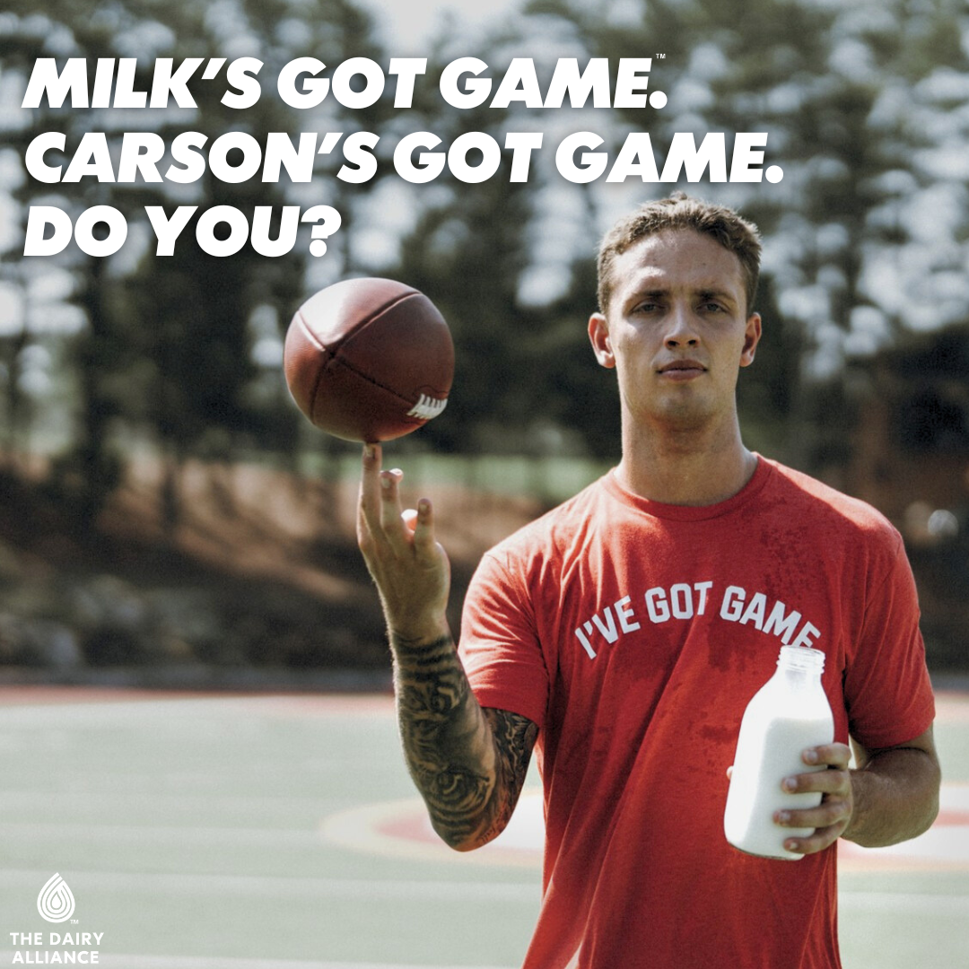 Milk’s Got Game™! The Dairy Alliance Teams Up with Top QBs to Spotlight ...