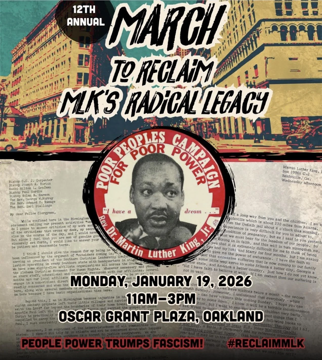 12th Annual March to Reclaim MLK’s Radical Legacy — TurnOut