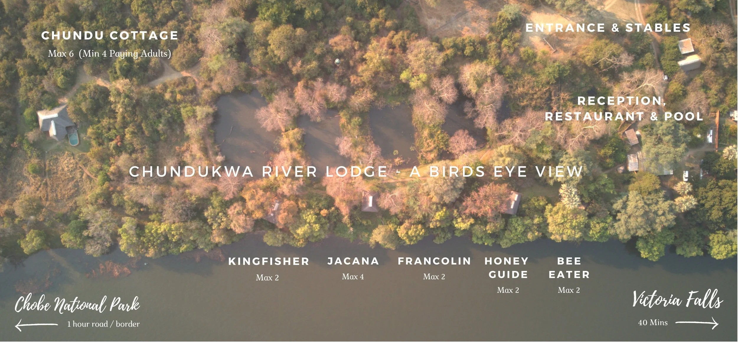 Riverside Chalets — CHUNDUKWA RIVER LODGE