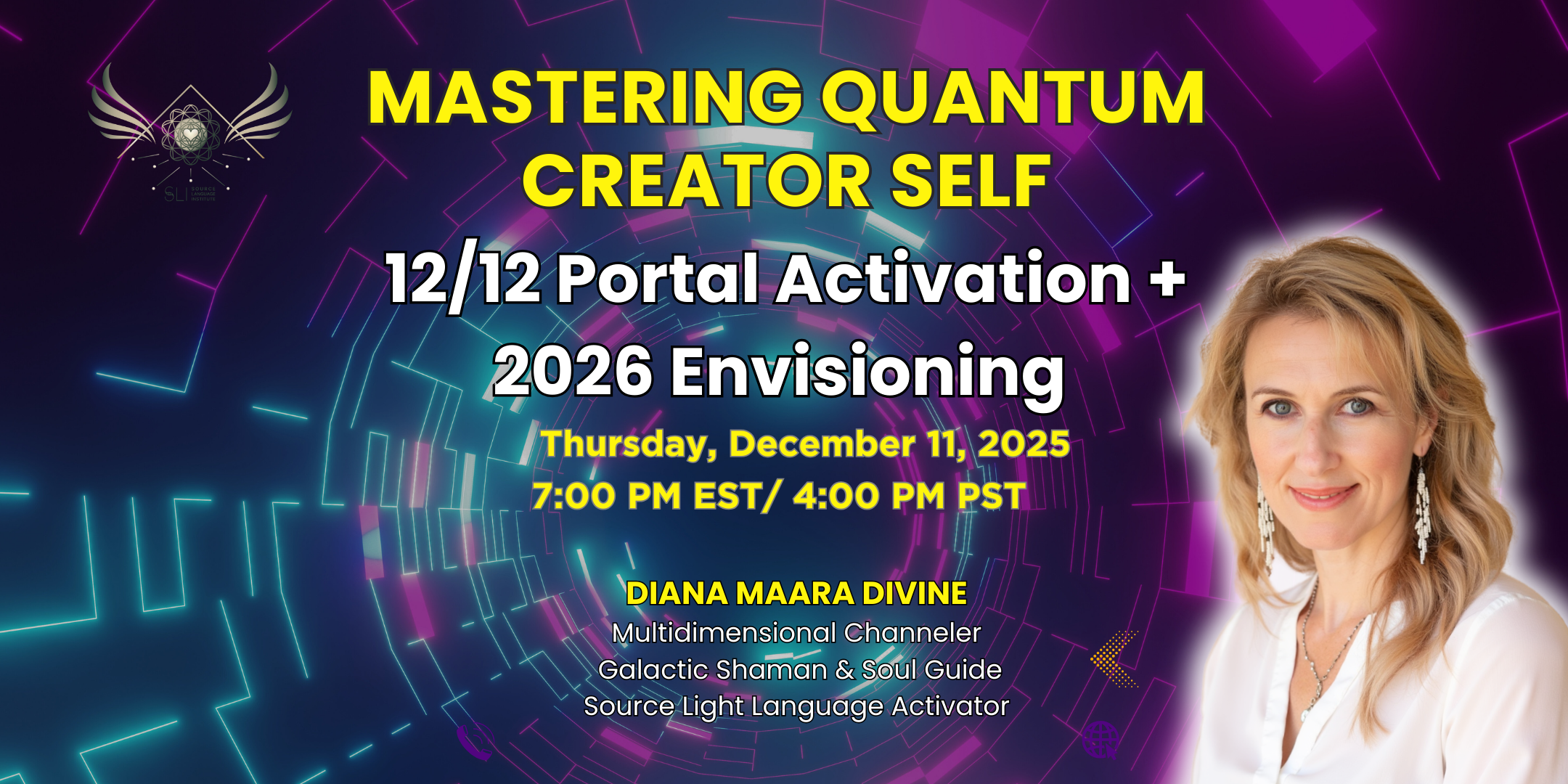 12/12/25 QUANTUM MASTERY — Diana Divine