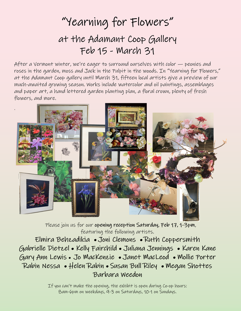 This Month — The Adamant Cooperative