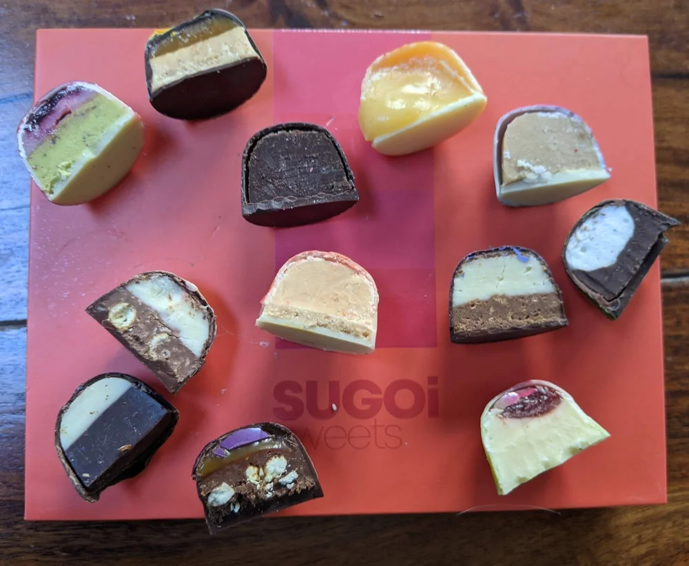 Sugoi Sweets Wows with Bold Colored Bonbons & Layers of Flavor | The ...