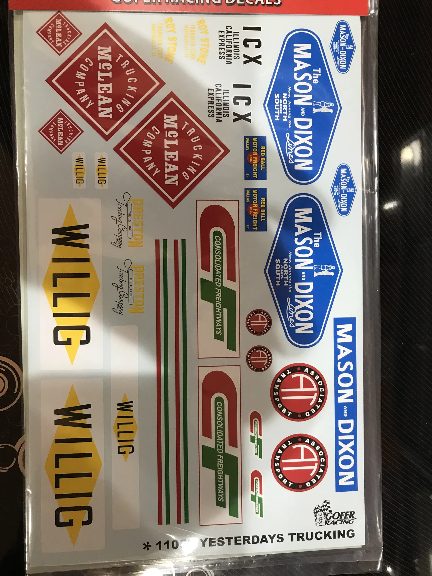 Gofer Decals — Model Trucks — Sour Krauts Model Trucks