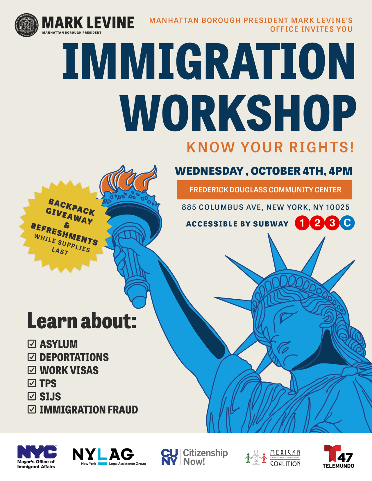Immigration Workshop — Boricua College