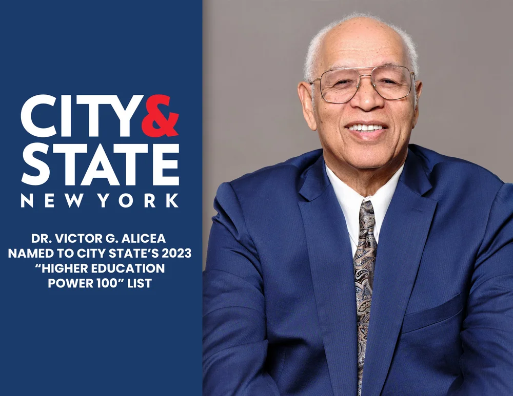 Dr. Victor G. Alicea Named to City & State’s 2023 “Higher Education ...