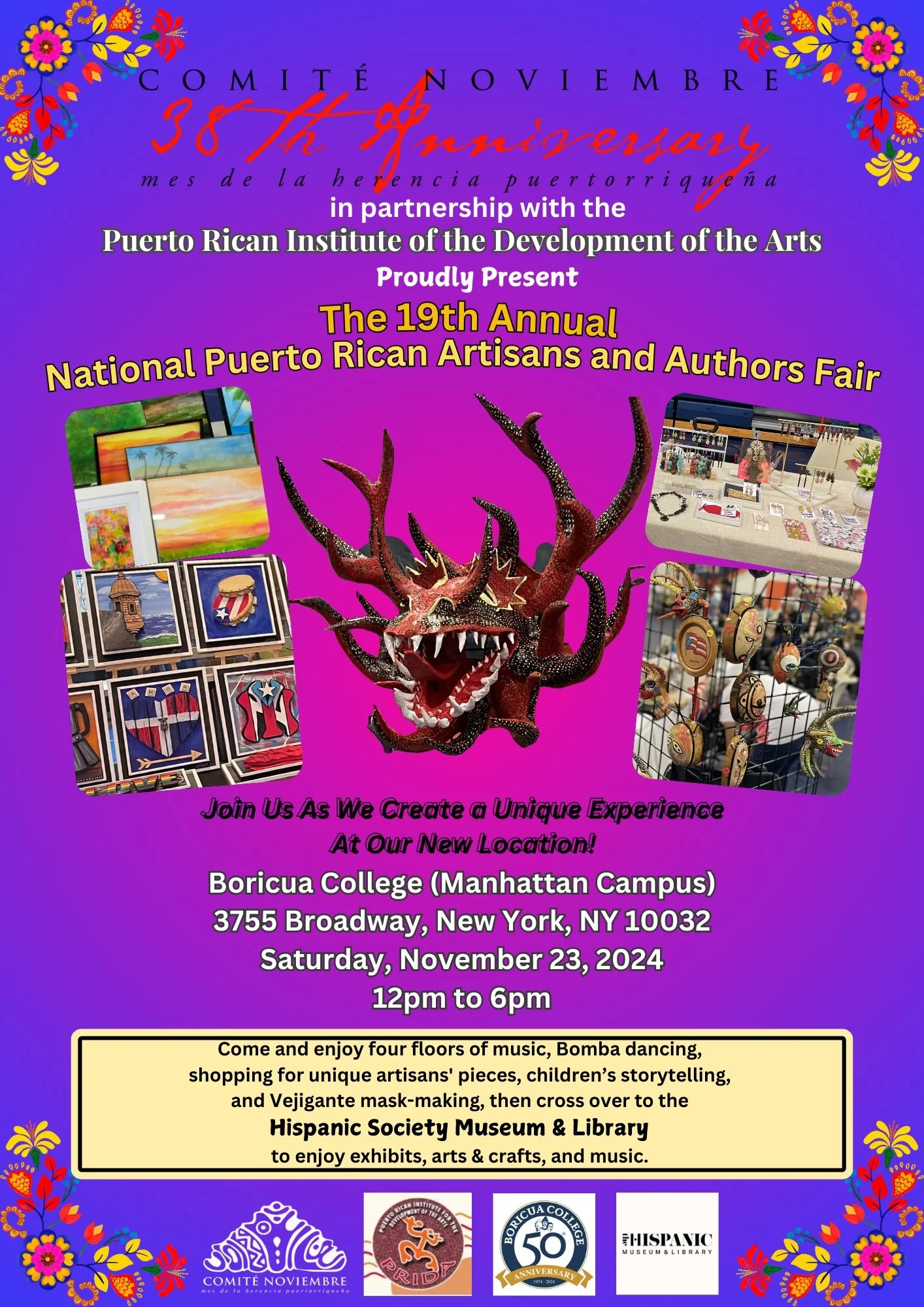 National Puerto Rican Artisans and Authors Fair — Boricua College