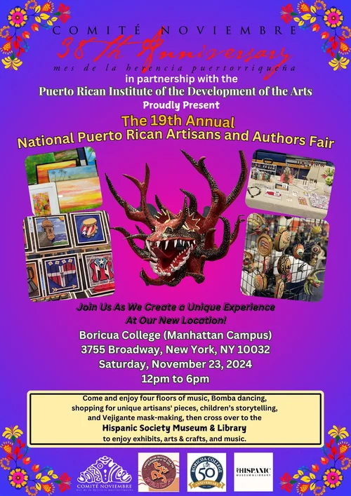 National Puerto Rican Artisans and Authors Fair — Boricua College