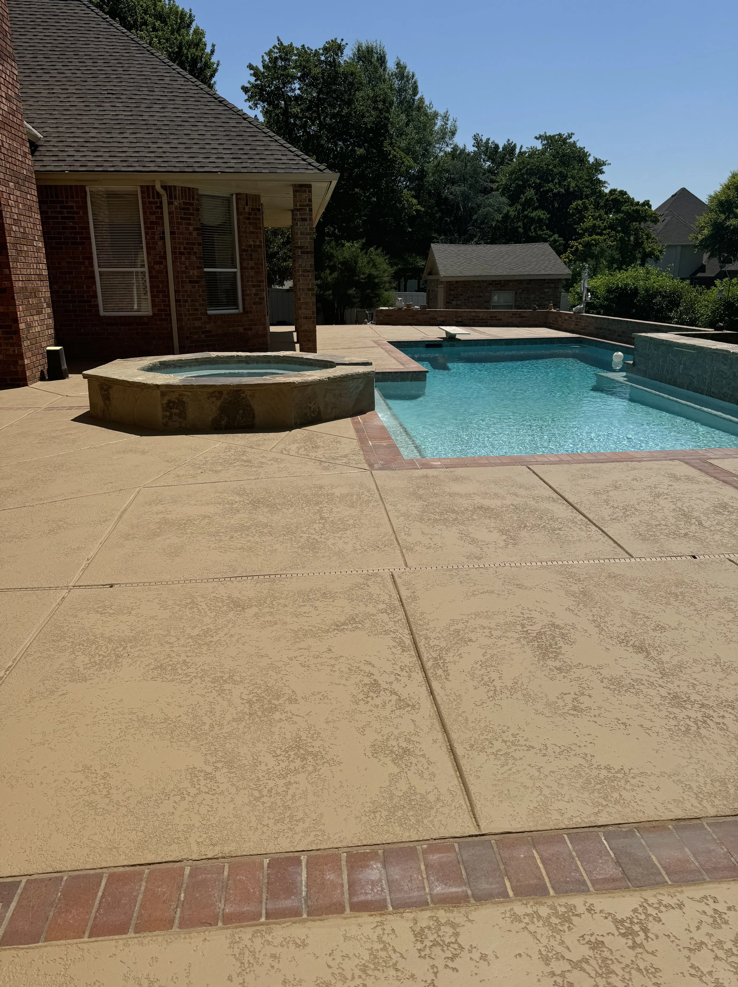 Stand Out with Stunning Floors: Polyaspartic Polyurea Coating for Pool ...
