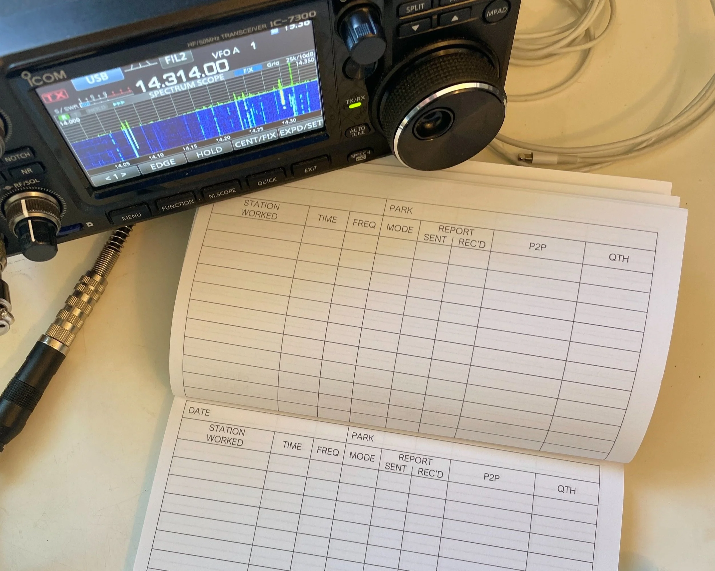 Ham Radio Logbooks | Amateur Radio Logbooks | Portable Logbooks for ...