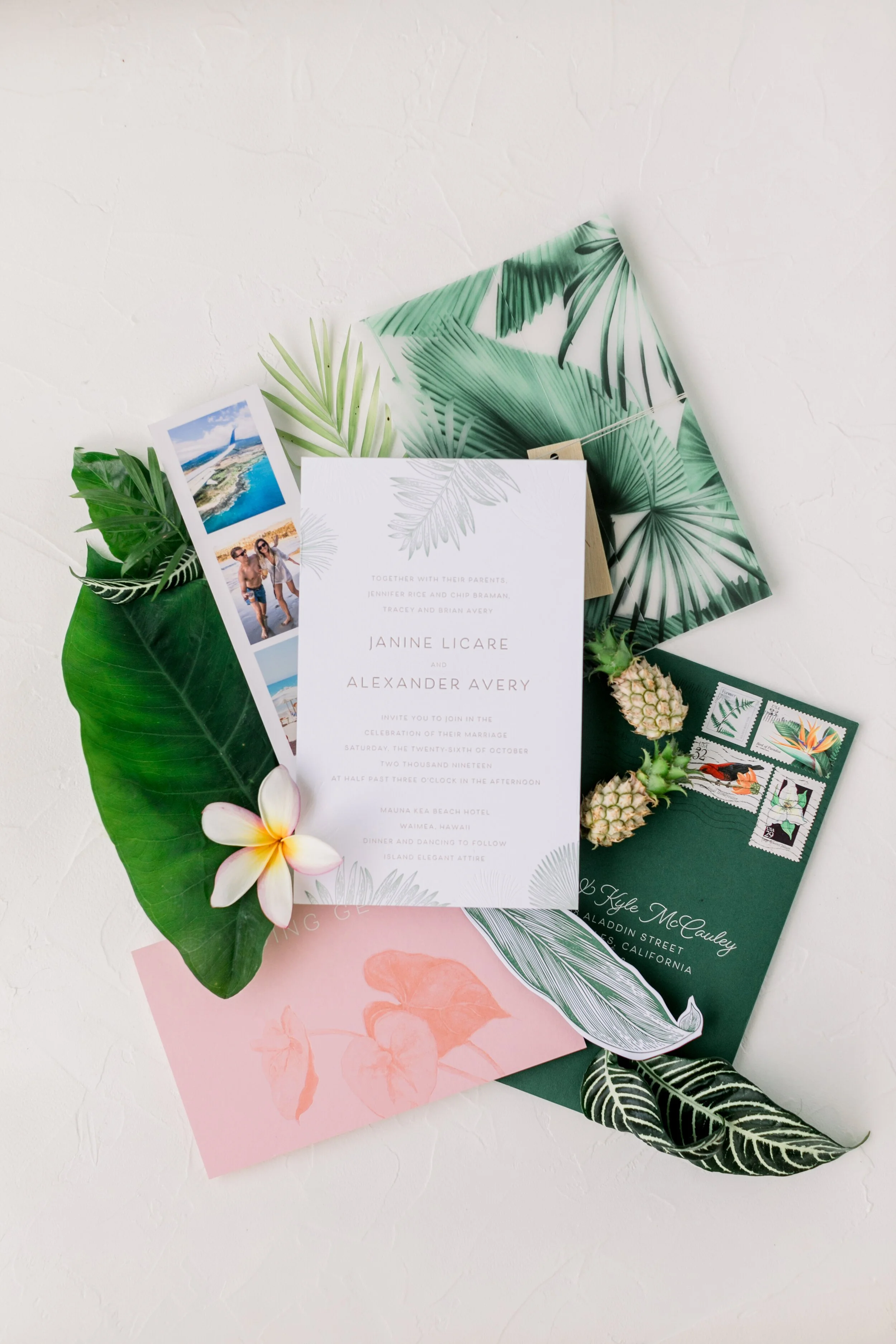 Fine Art Wedding Invitations — Rosewater Floral Design | Los Angeles ...