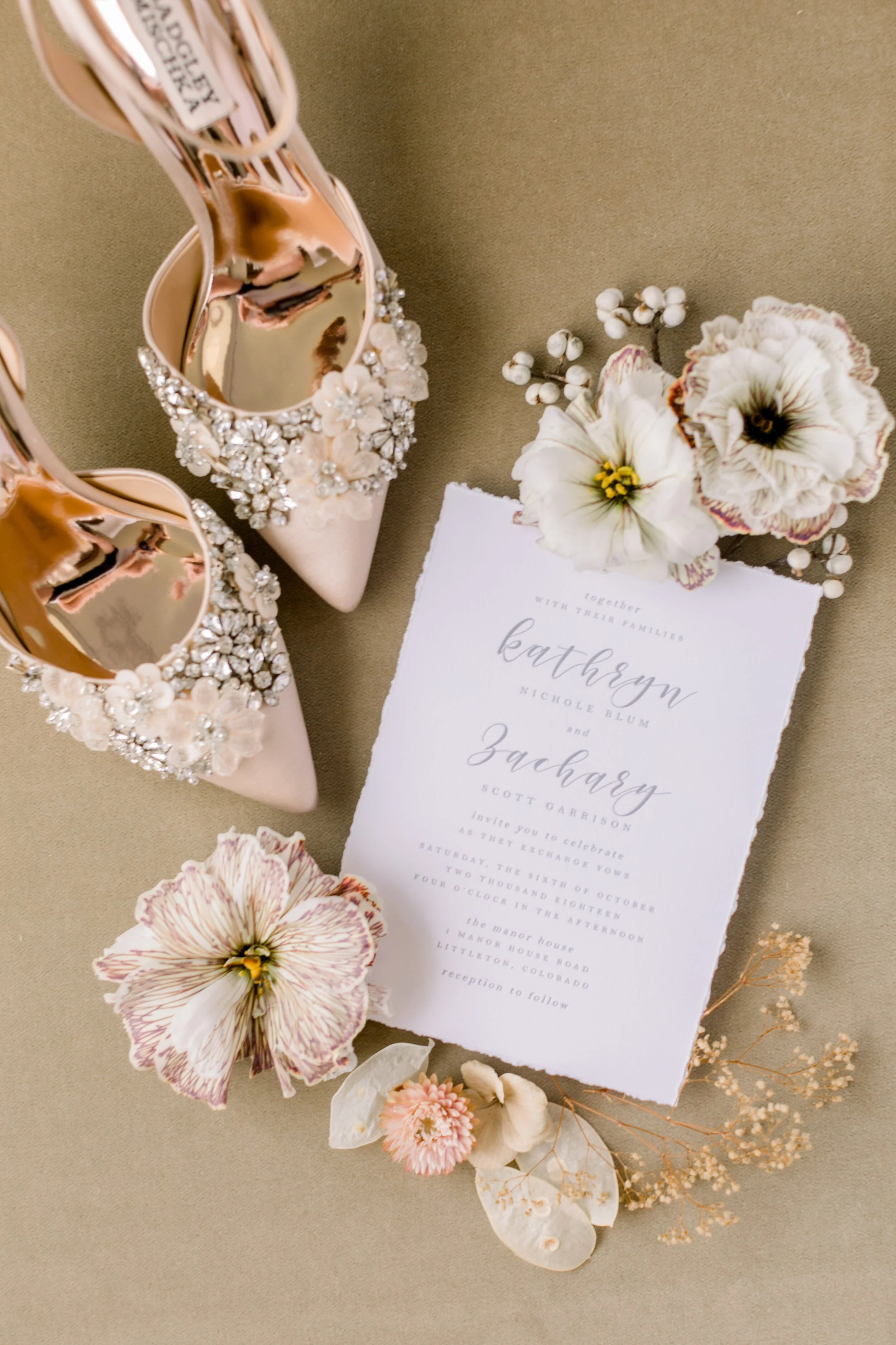 Fine Art Wedding Invitations — Rosewater Floral Design | Los Angeles ...