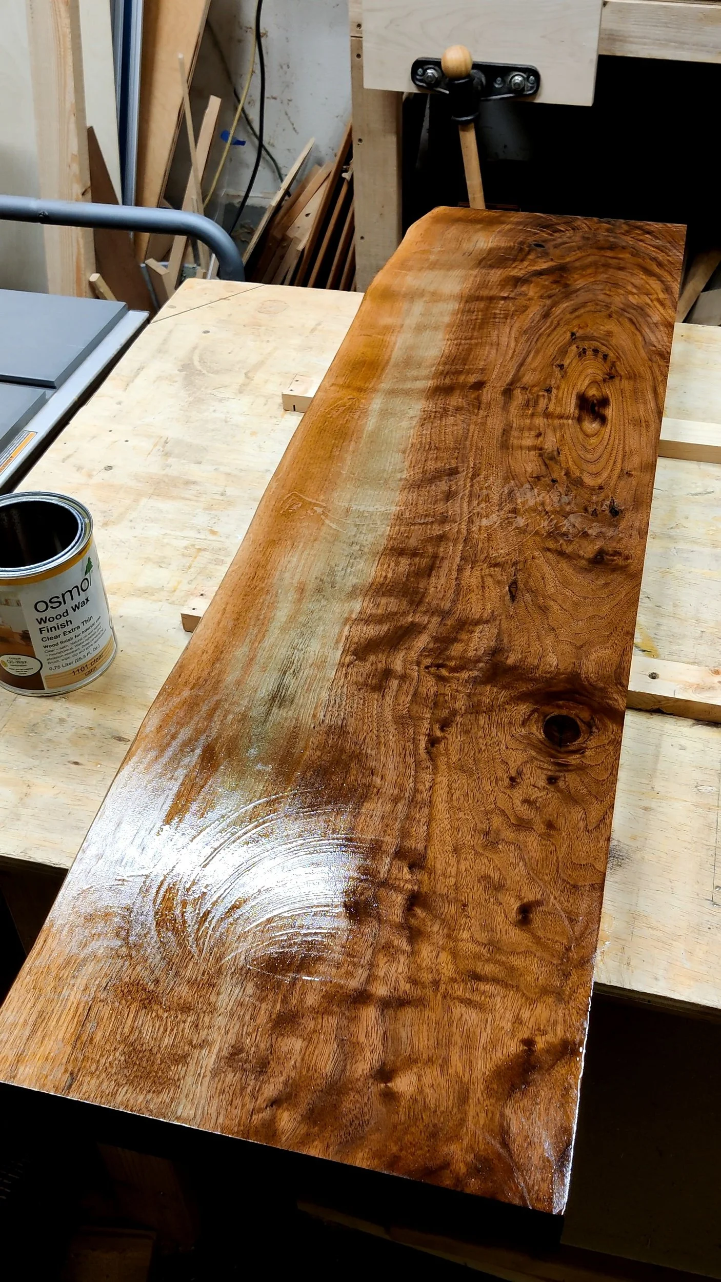 Working With Live Edge Slabs: Friday Update — Keaton Beyer Woodworking