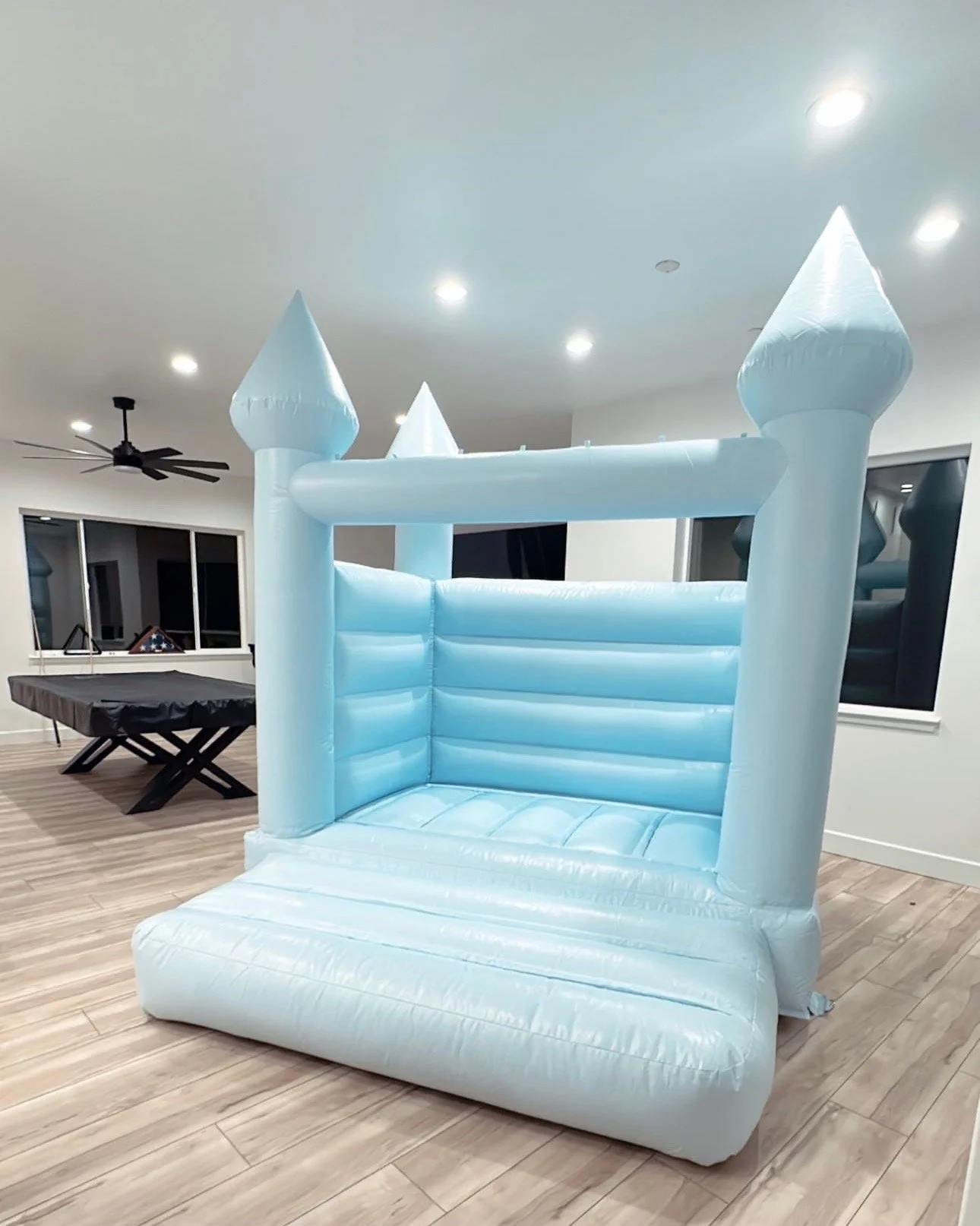 High Desert White Bounce House — Inflate High Desert