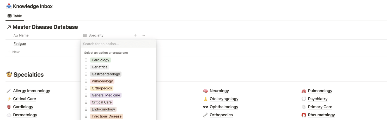 Medical Student Notion Template Series — FALCONNOTES