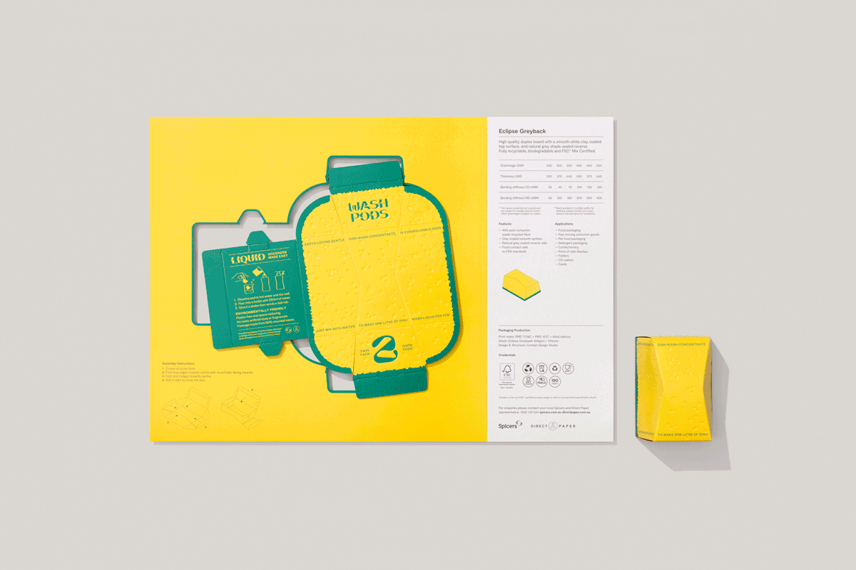 Spicers Direct Paper Packaging Promotion — Contain