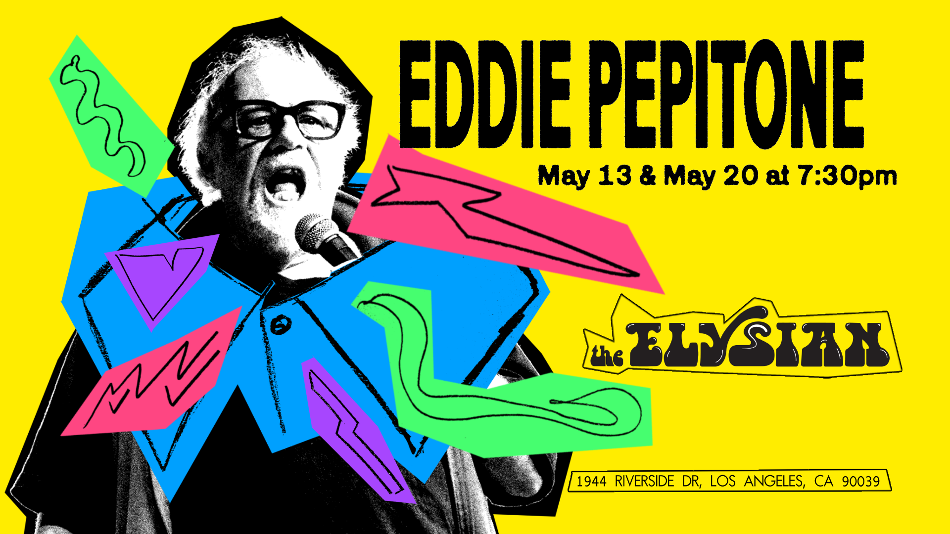 Eddie Pepitone — The Elysian