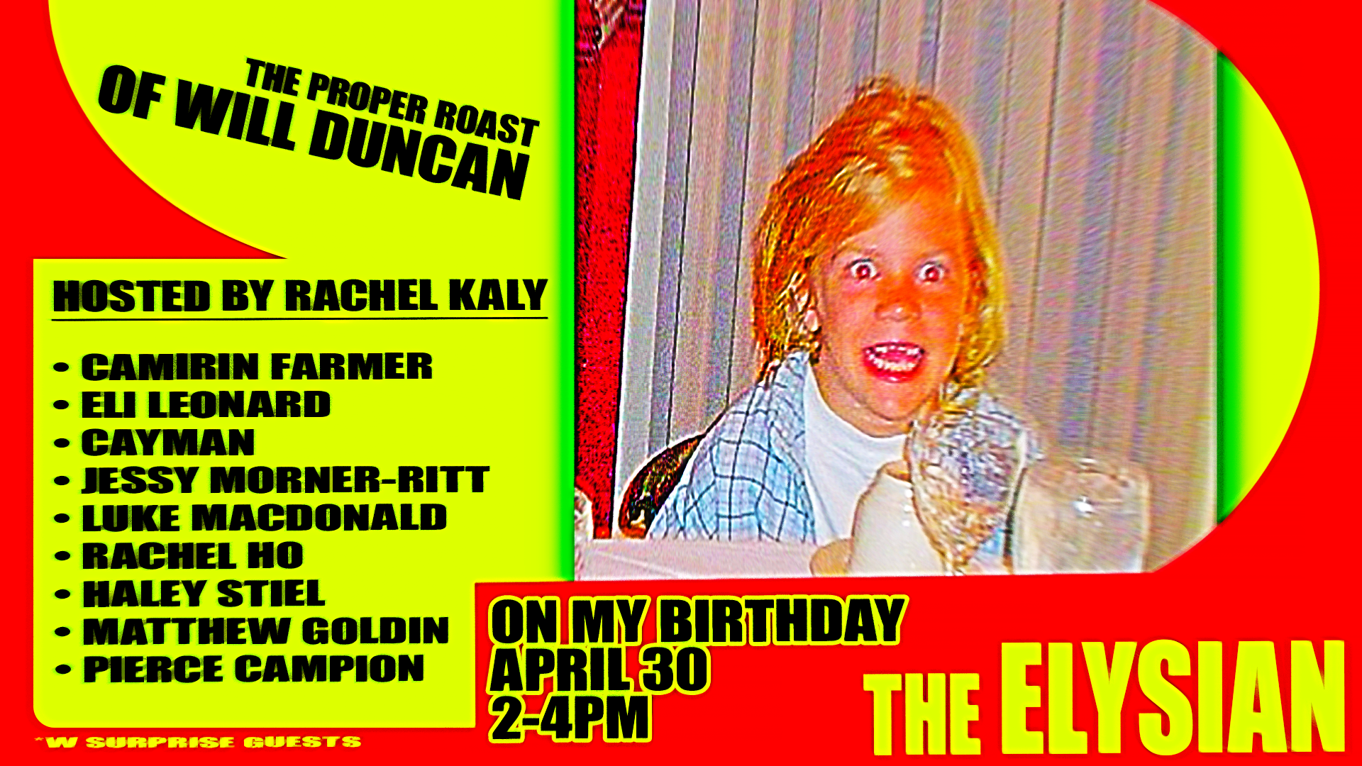 The Proper Roast of Will Duncan — The Elysian