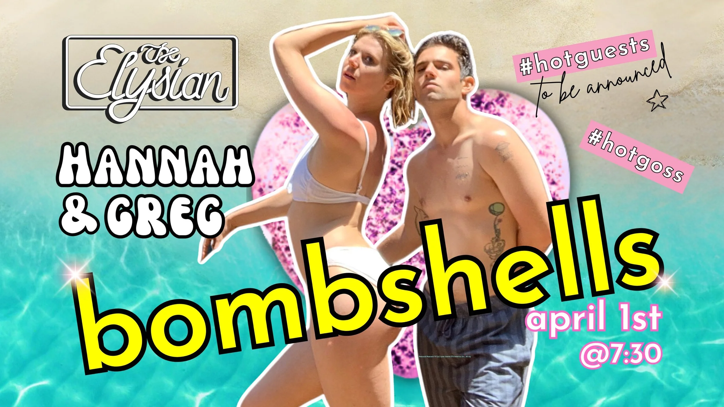 *SOLD OUT* Hannah Pilkes and Greg Nussen: Bombshells — The Elysian