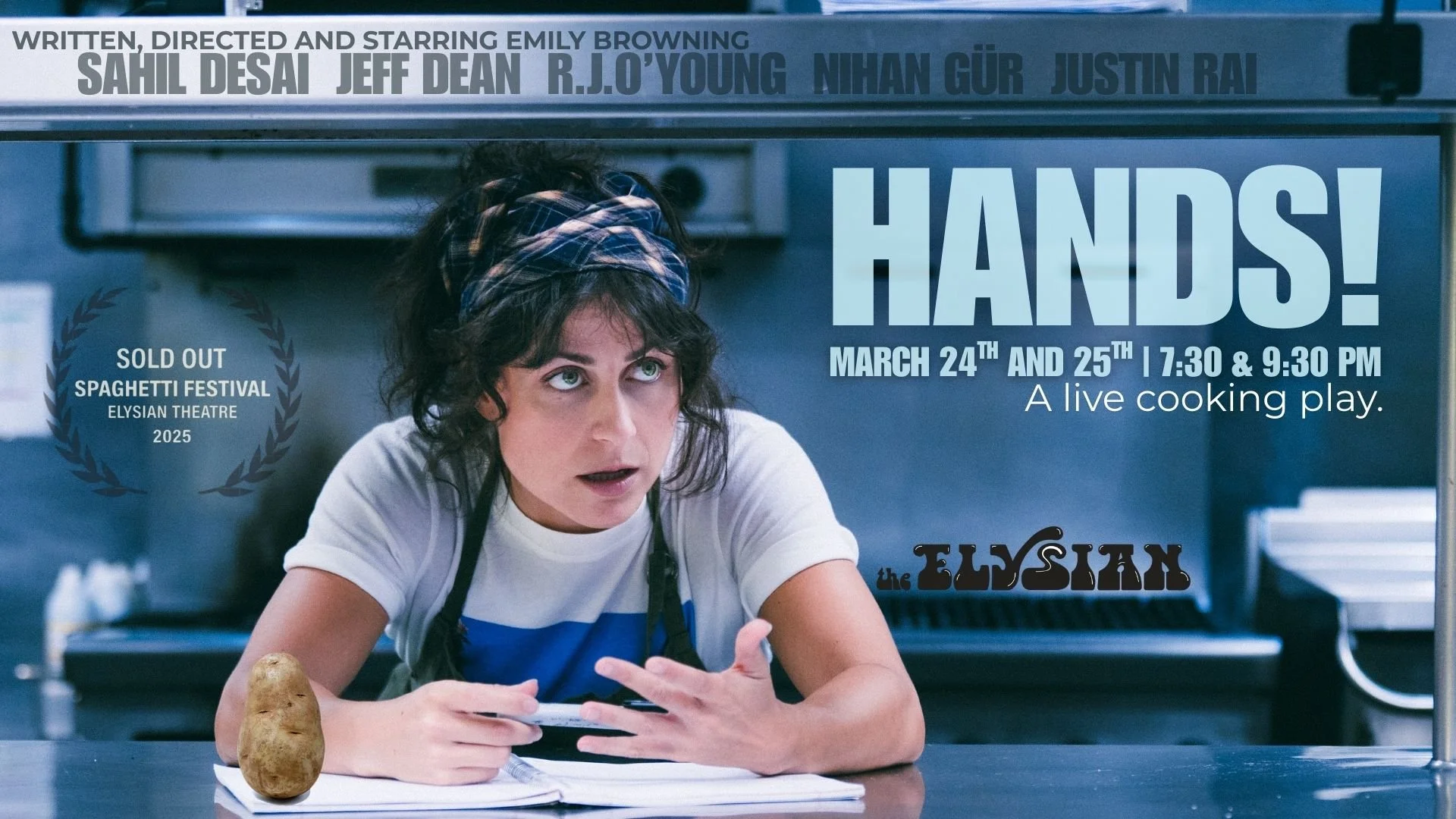 HANDS! A New Play — The Elysian