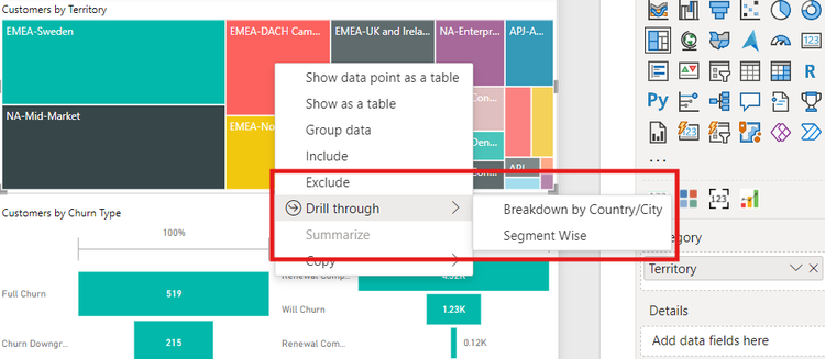 How to Create a Drill-through in Power BI — CaseWhen BI Consulting