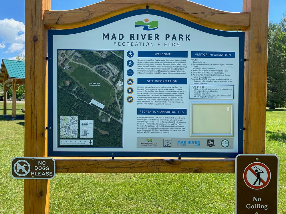 Mad River Park — Mad River Valley Recreation District