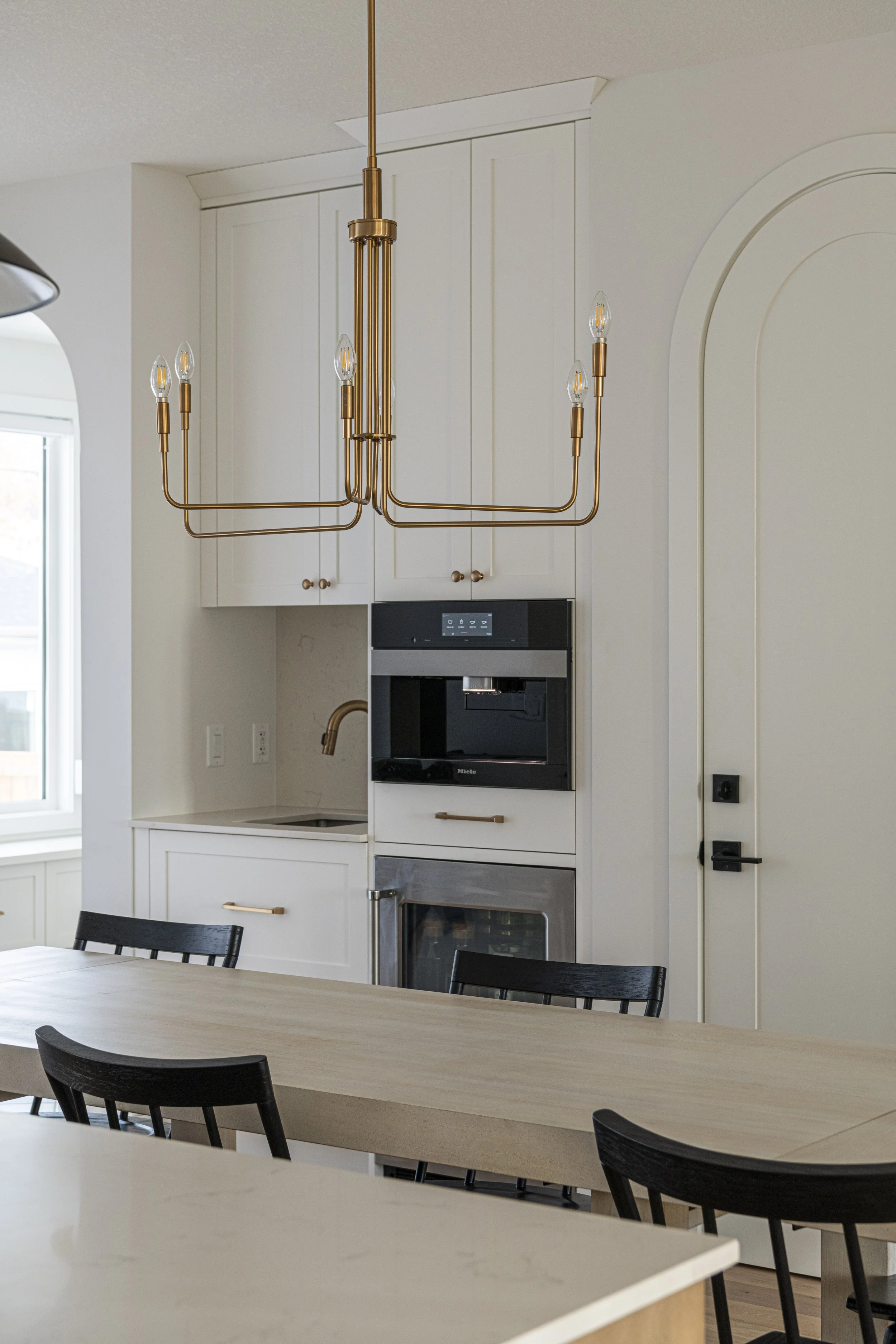 Modern Farmhouse Style Kitchen from Top Rated Edmomton Cabinetry Company — Archetype Kitchens