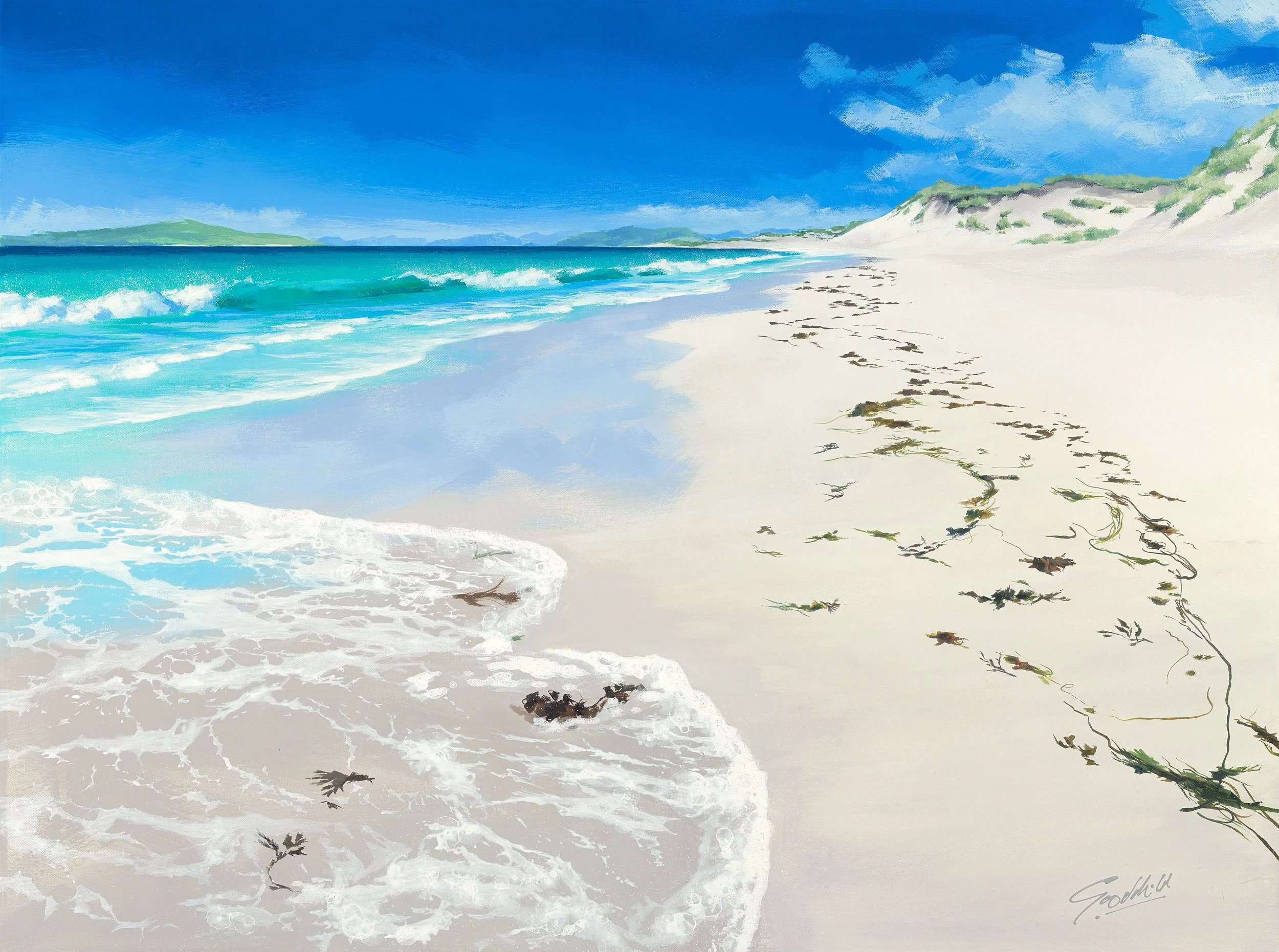 Derek Goodchild Art, Contemporary Scottish Land and Seascape Artist