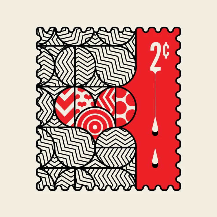 Stamps — messymod.