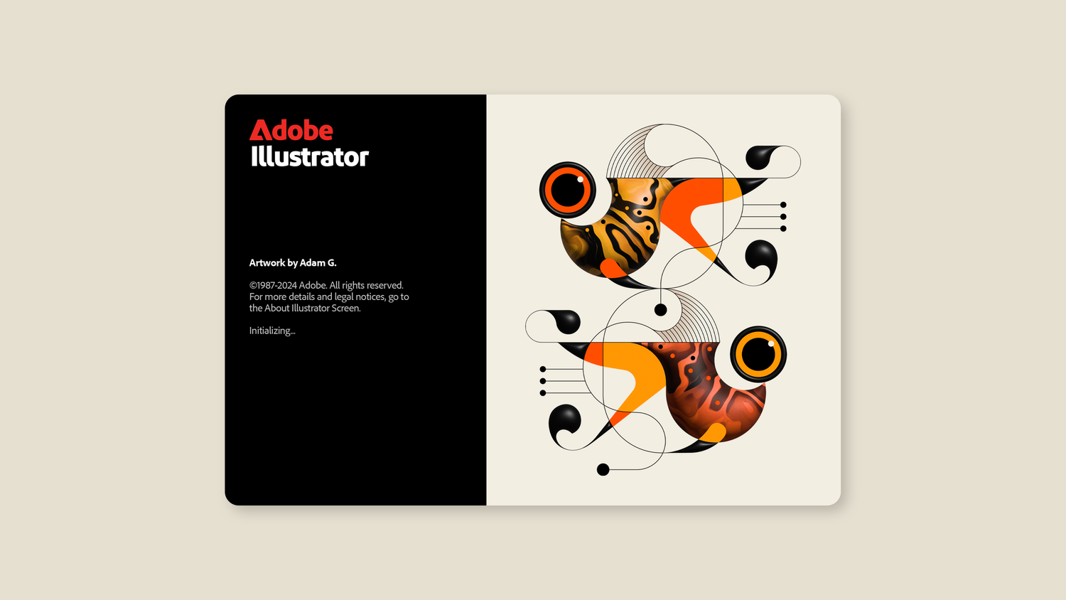 Adobe: Illustrator Splash Screen — messymod.