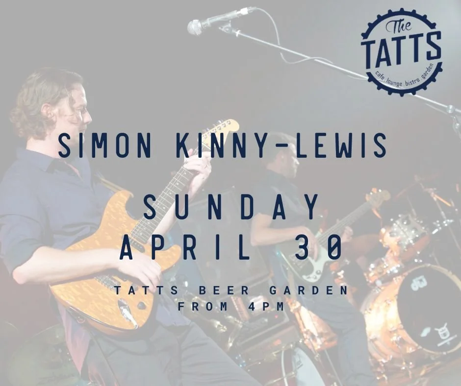 SIMON KINNY-LEWIS BAND @ TATTERSALLS — Canberra Blues Society