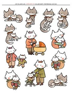 Cat Collage Club