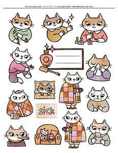 Cat Collage Club