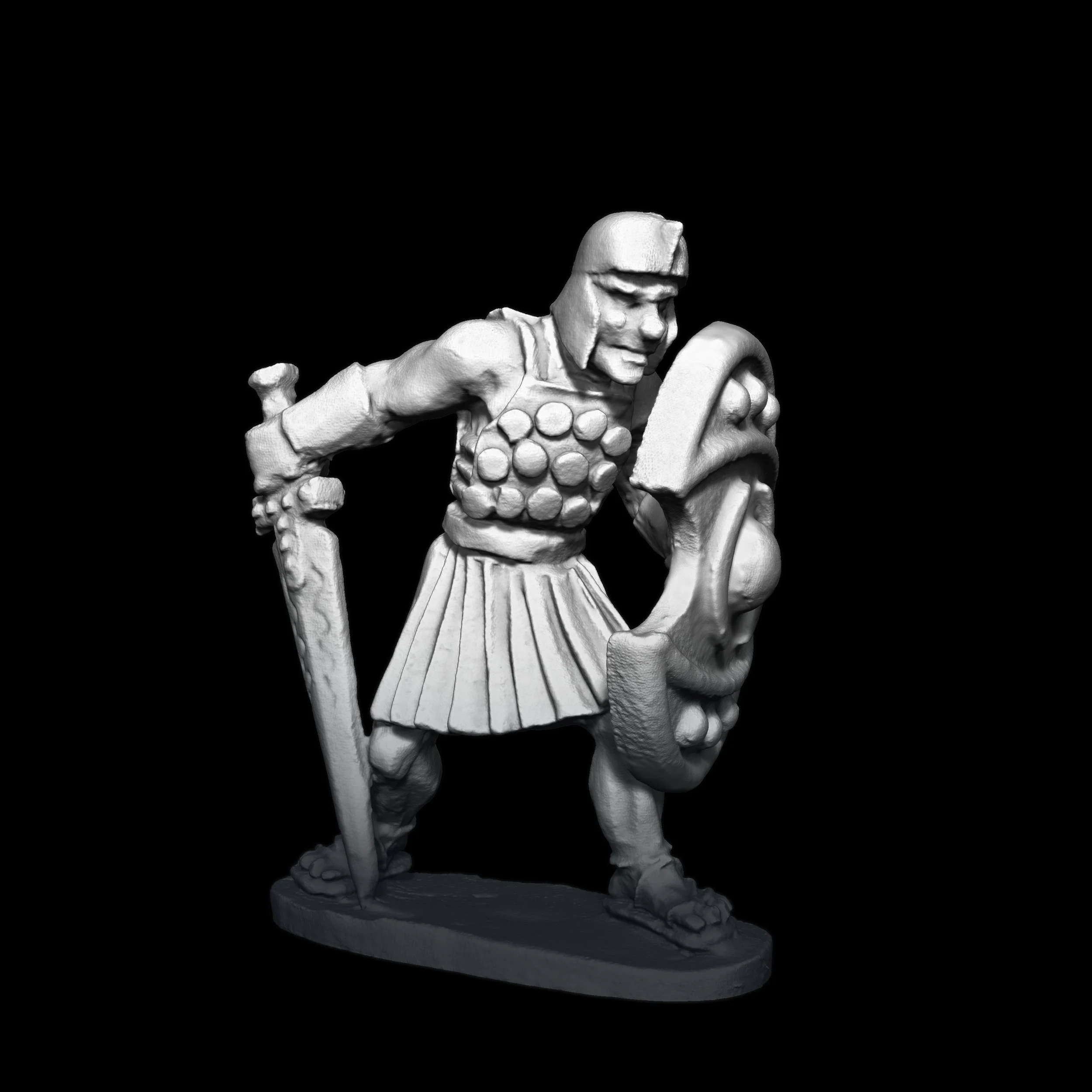 Cult of the Cyclops: Guard with Sword (version 1) — OLD SCHOOL ARCHIVE