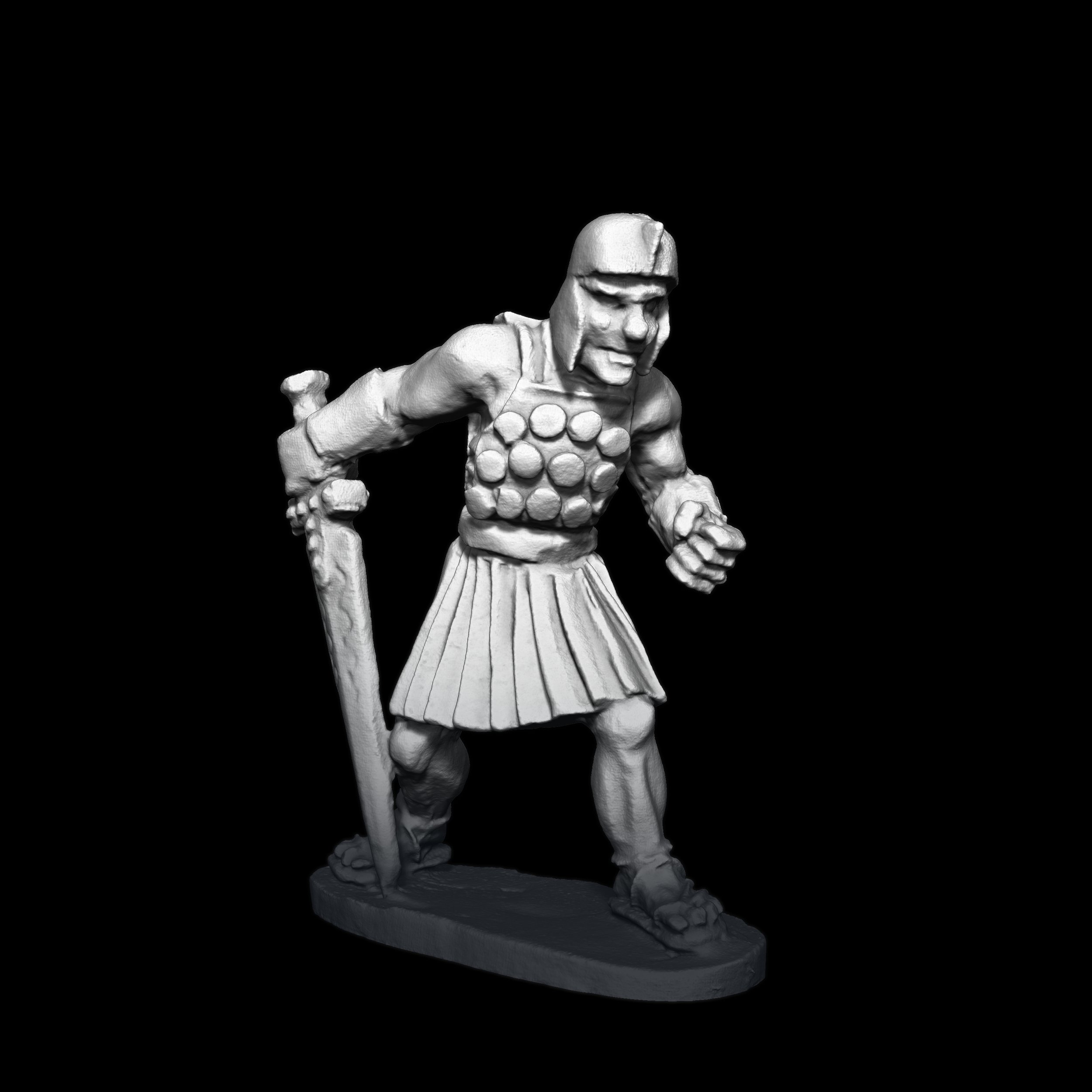 Cult of the Cyclops: Guard with Sword (version 1) — OLD SCHOOL ARCHIVE