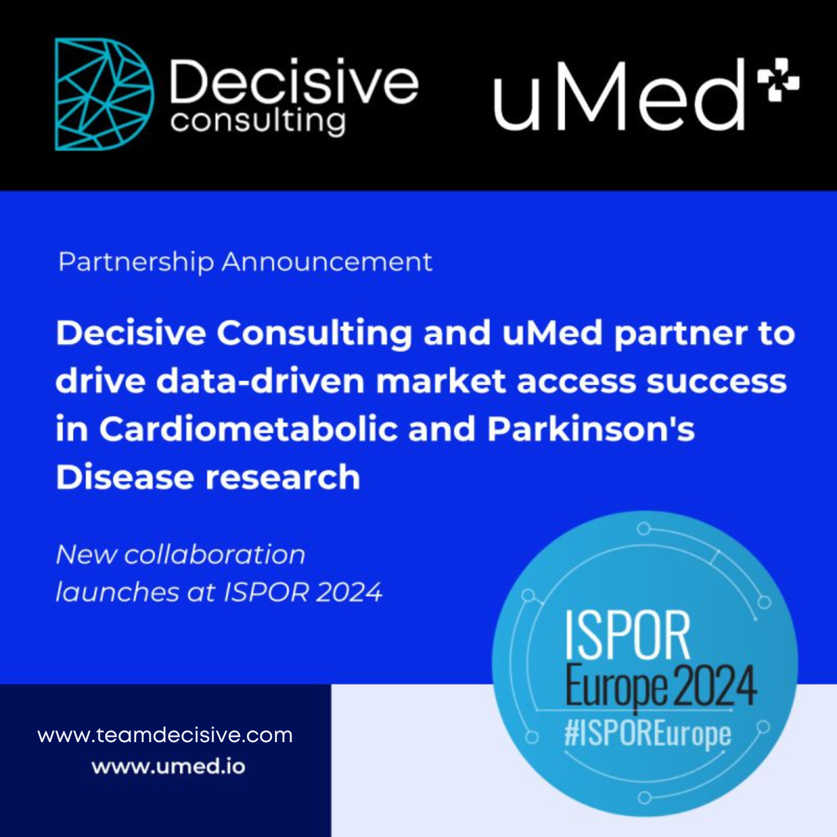 Decisive Consulting and uMed announce partnership to drive data-driven market access success ...