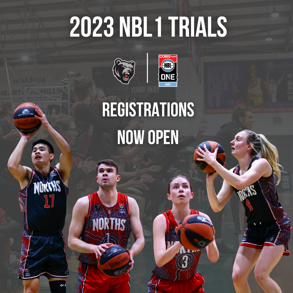 NBL1 TRIALS — Northern Suburbs Basketball Association