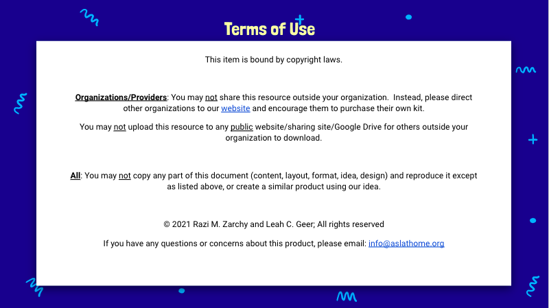 "Learn ASL at Home" Kit - Teach your own class! — ASL at Home