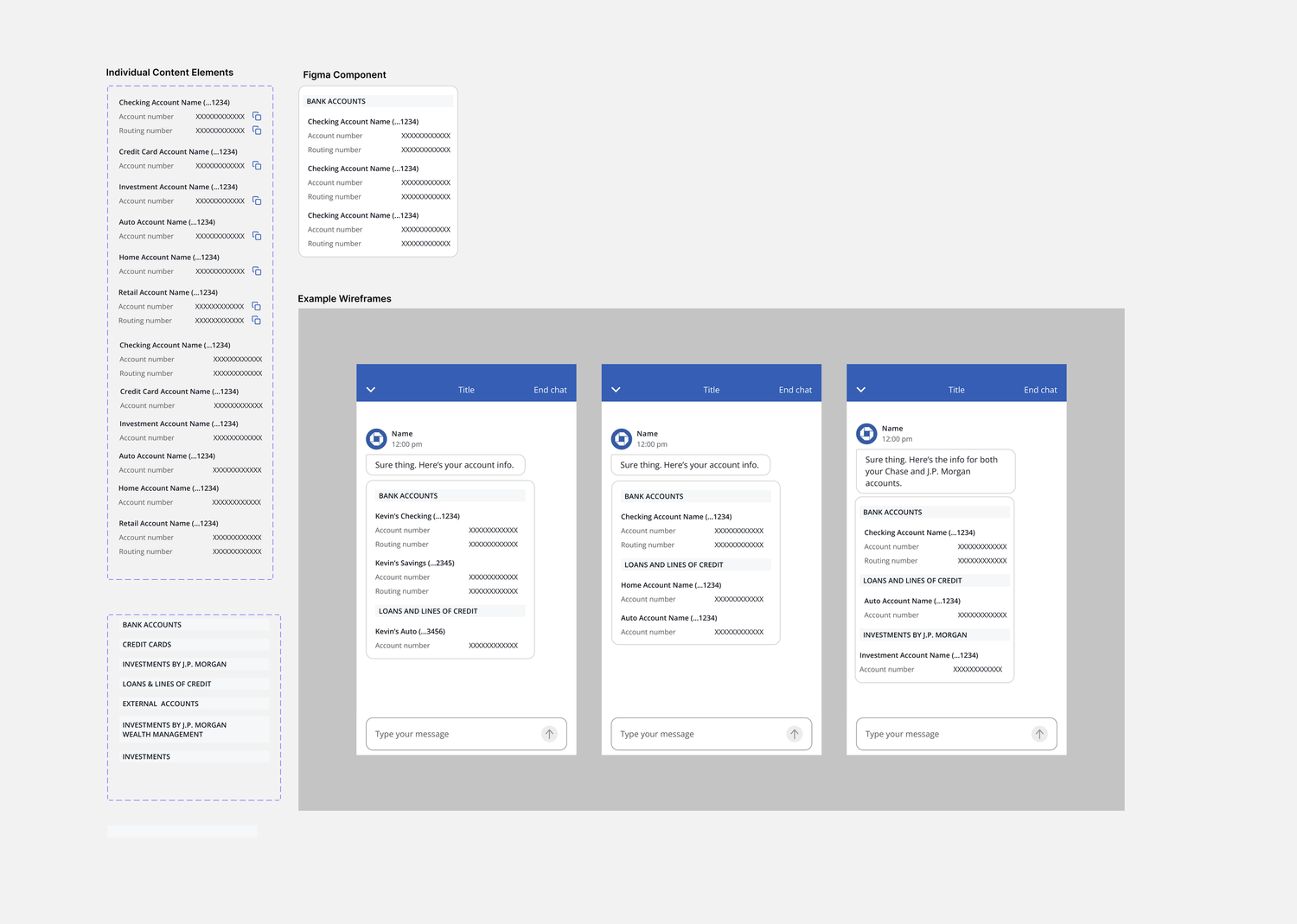 Chase Digital Assistant Component Library — Nathan Koch