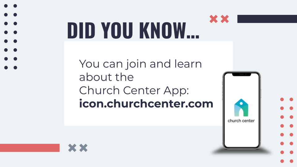 Icon Church | Reflect Jesus · Embrace Harmony · Create Community