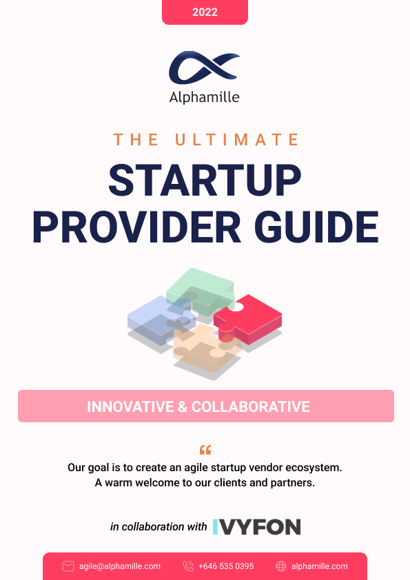 StartUp Provider Guide — AlphaMille