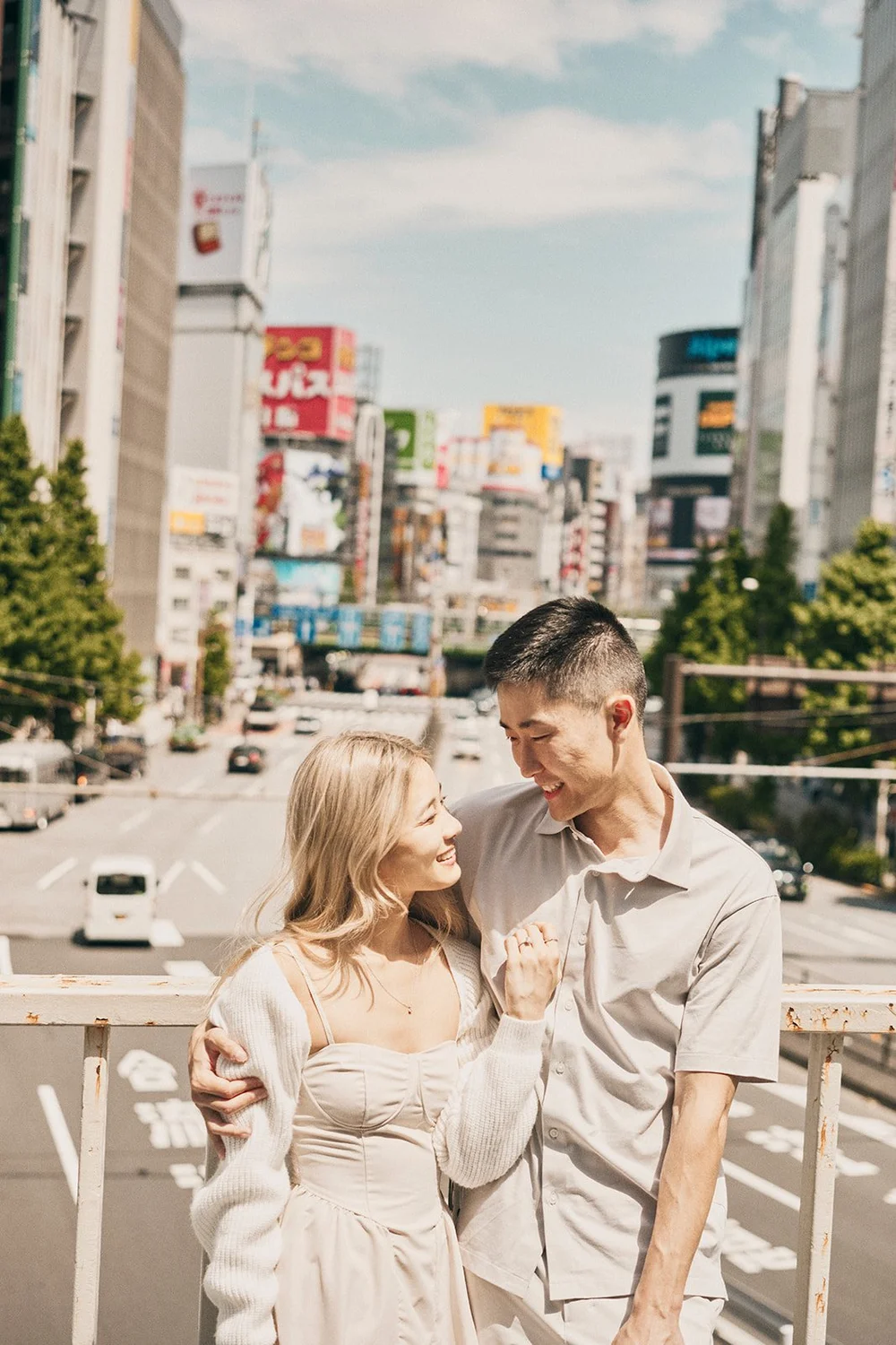 A Tokyo Surprise Proposal + Street Photoshoot in Shinjuku — FUN Creative