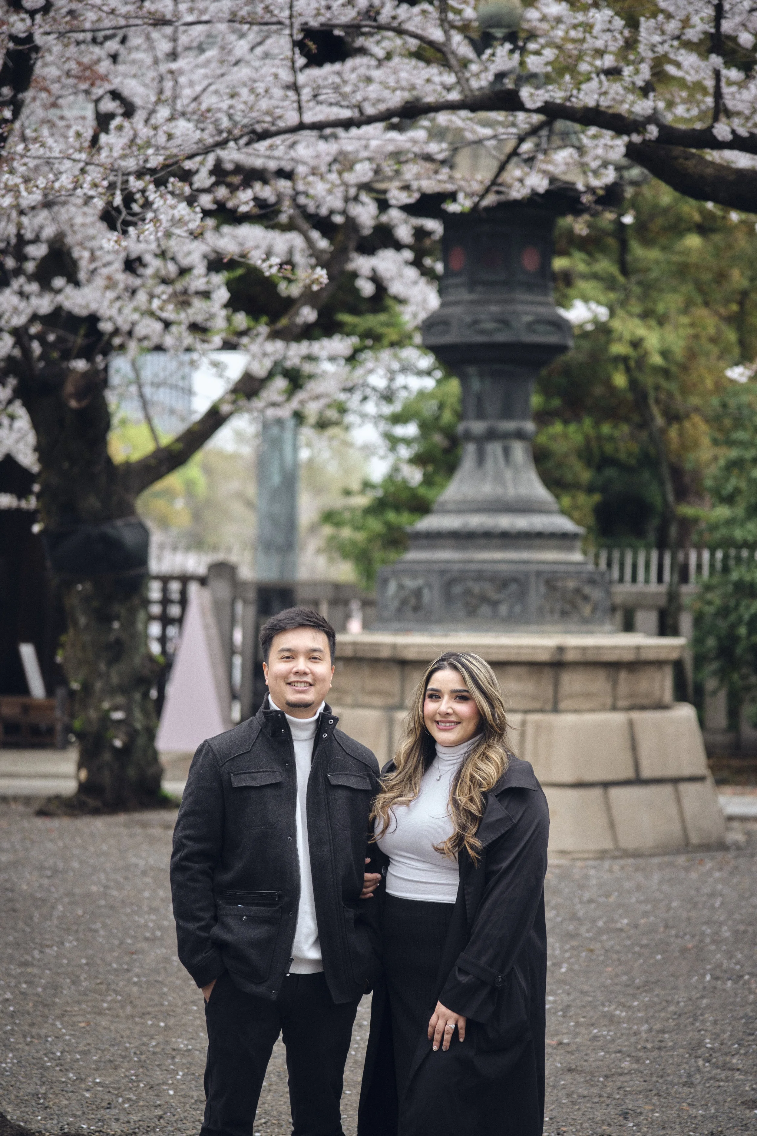 A Spontaneous Tokyo Engagement Under the Cherry Blossoms — FUN Creative