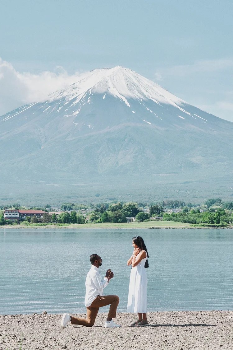 A Mt. Fuji Proposal and Suga Shrine Promises — FUN Creative